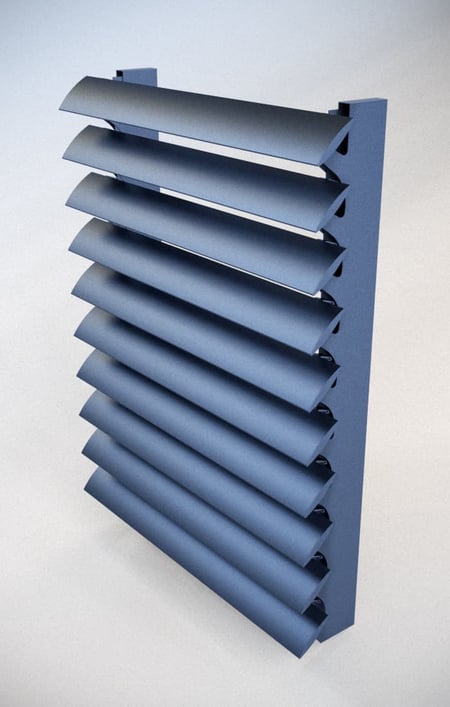 Louvre fixing types explained