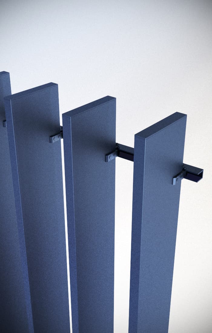 Louvre fixing types explained