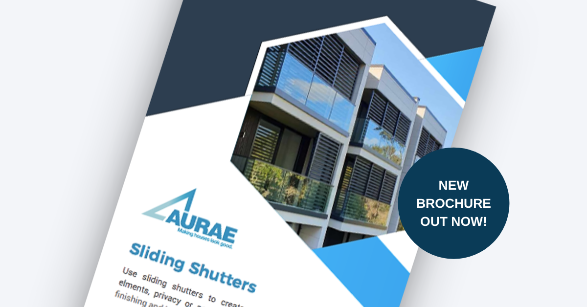 Sliding Shutters | Free Brochure | Aurae